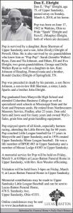 Don E. Bright - Marysville Journal Tribune