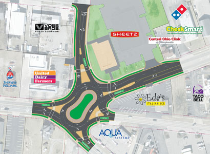 Roundabout recommended for Five Points - Marysville Journal Tribune