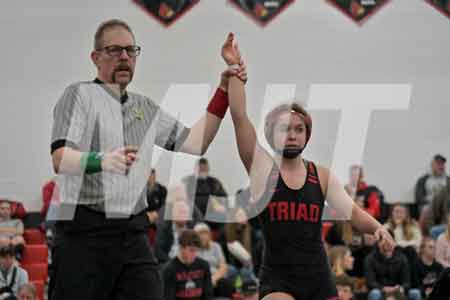 Local athletes compete during first Triad girls mat tourney ...