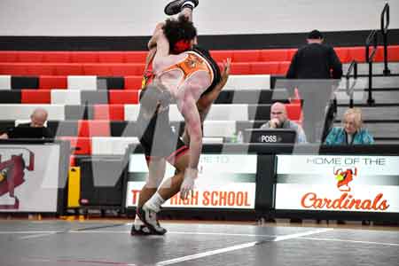 Triad High School grappler preparing for “Awsom” D-III state tournament ...