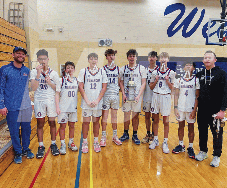 Eighth grade cagers win championship - Marysville Journal Tribune