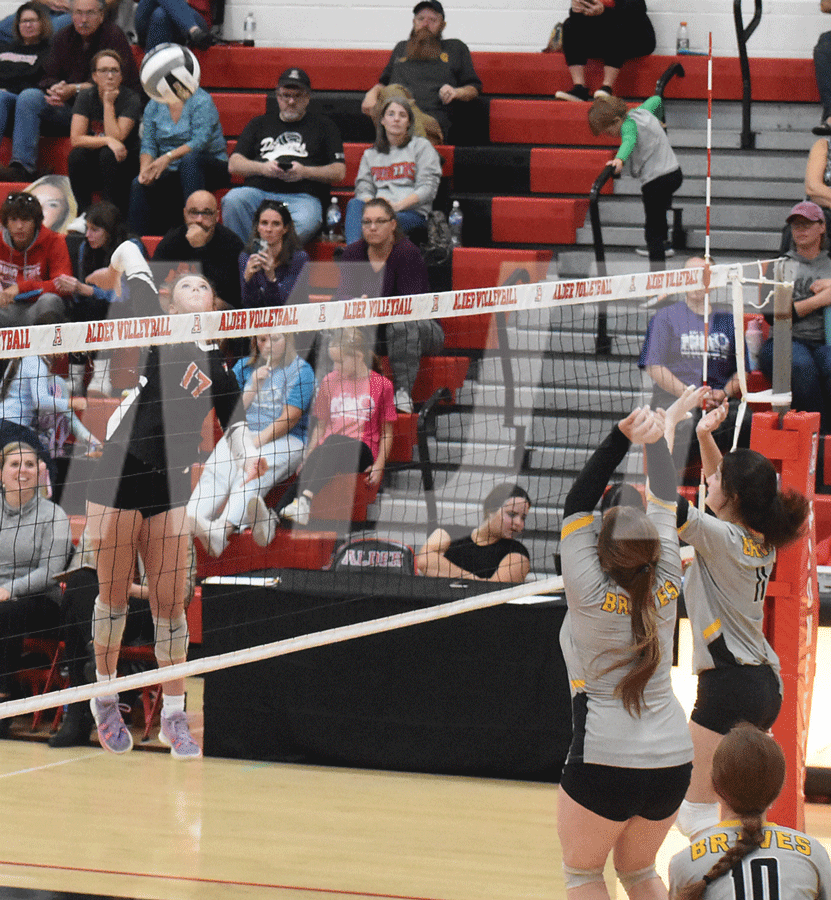Hayes goes past 1,000-kill milestone during win over Bellefontaine ...
